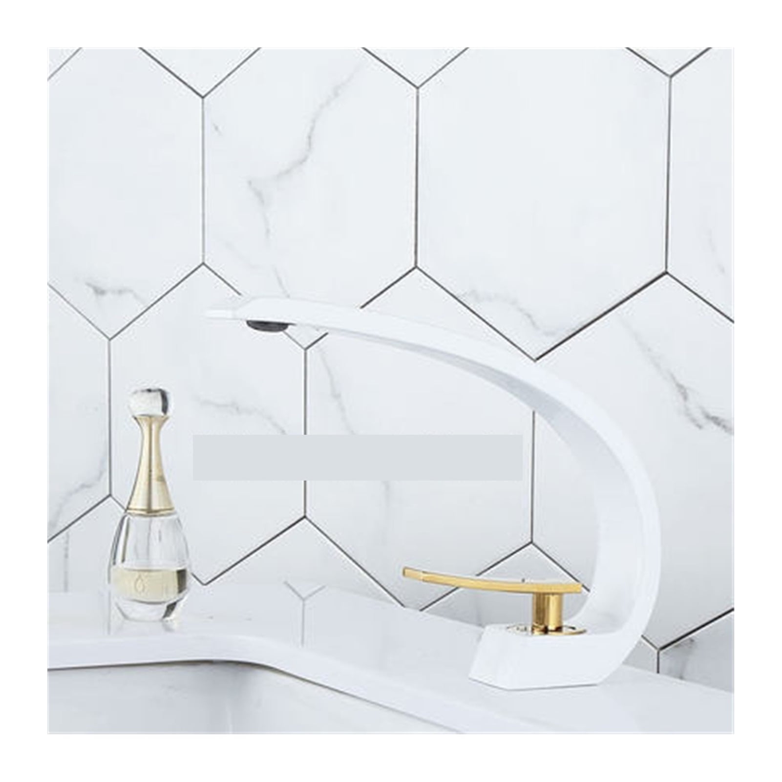 Basin Faucet Modern Bathroom Mixer Tap Brushed Gold Wash basin Faucet ...