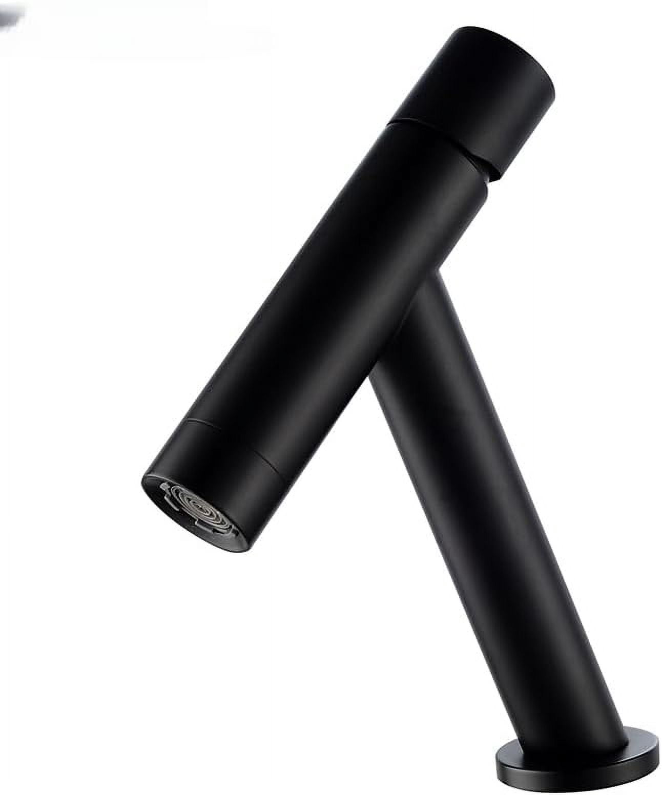 Basin Faucet Retro Black Faucet Taps Bathroom Sink Faucet Single Handle ...