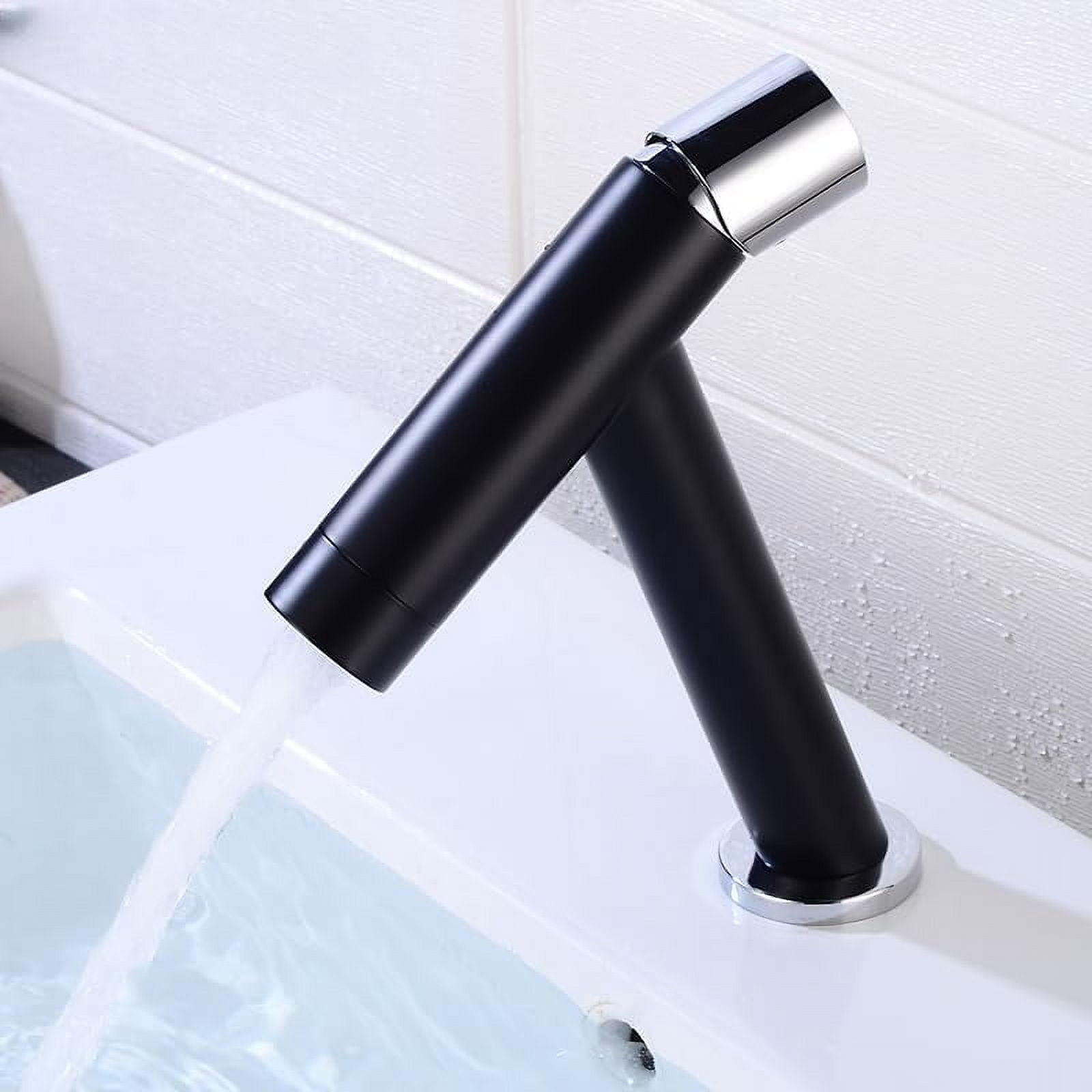 Basin Faucet Retro Black Faucet Taps Bathroom Sink Faucet Single Handle ...