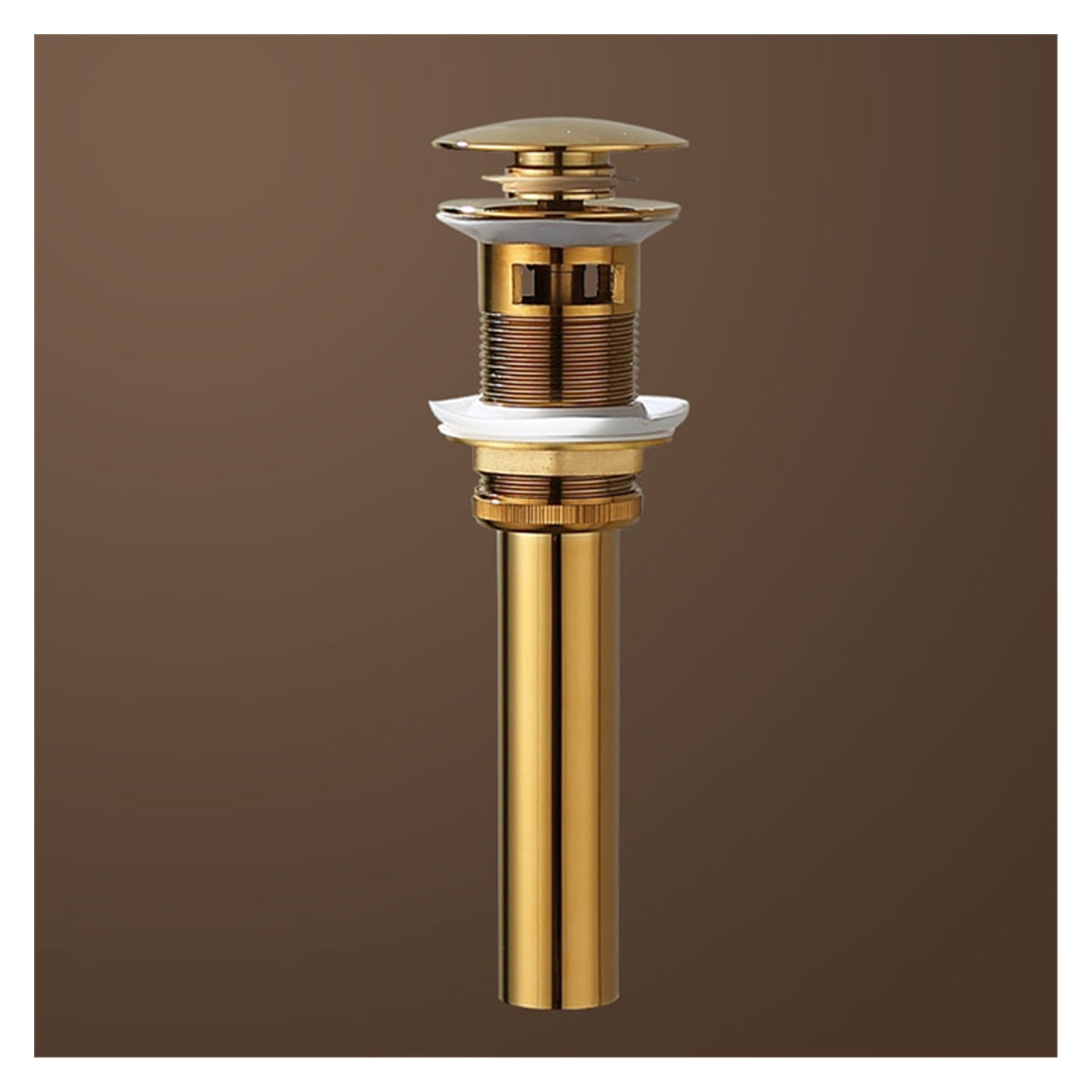 Basin Faucet Solid Brass Rose Gold Bathroom Faucet Cold And Hot ...