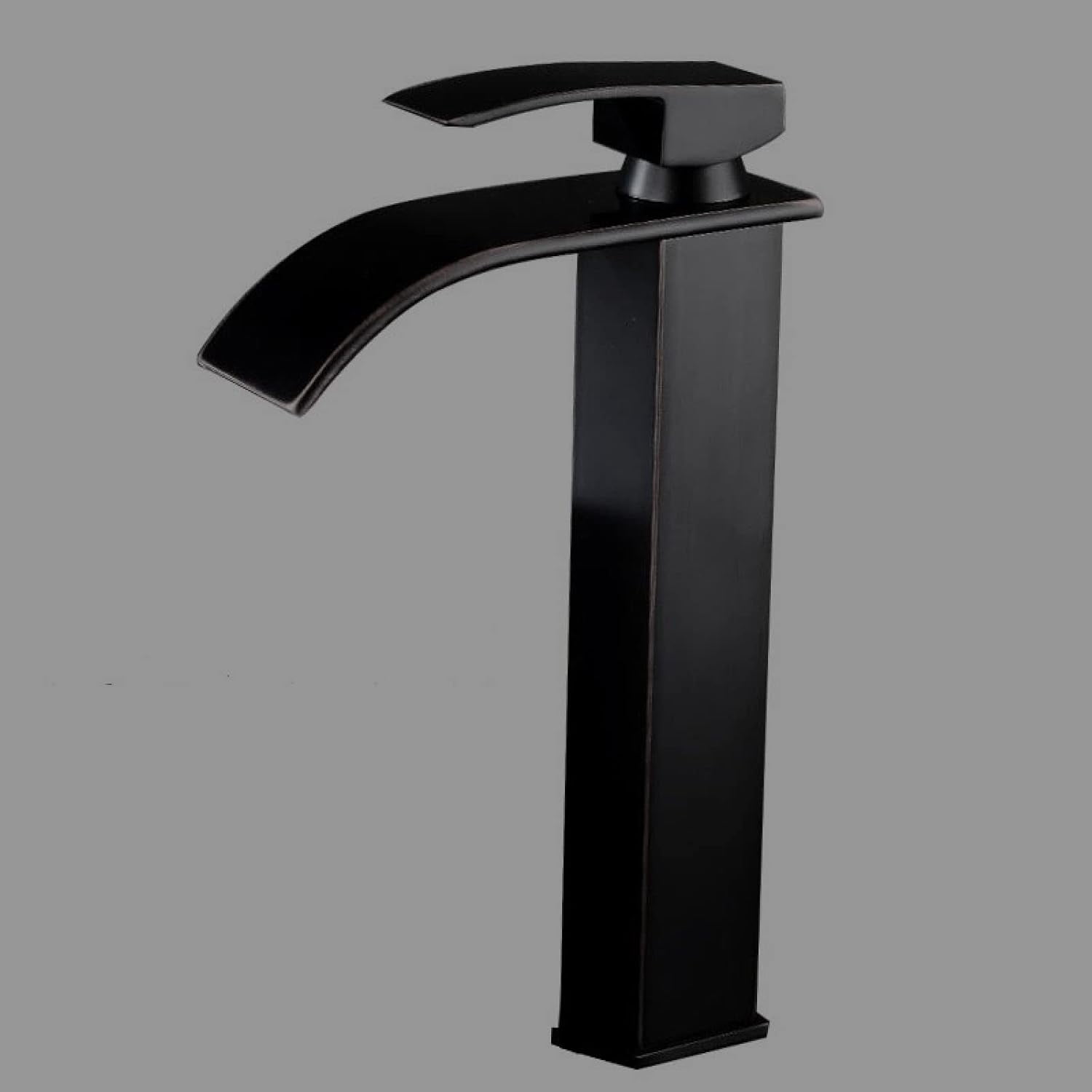 Basin Faucet Waterfall, Stainless Steel Bathroom Faucet, Hot and Cold ...