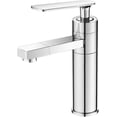 Basin Faucet White Black Brass Bathroom Sink Faucet Single Handle ...