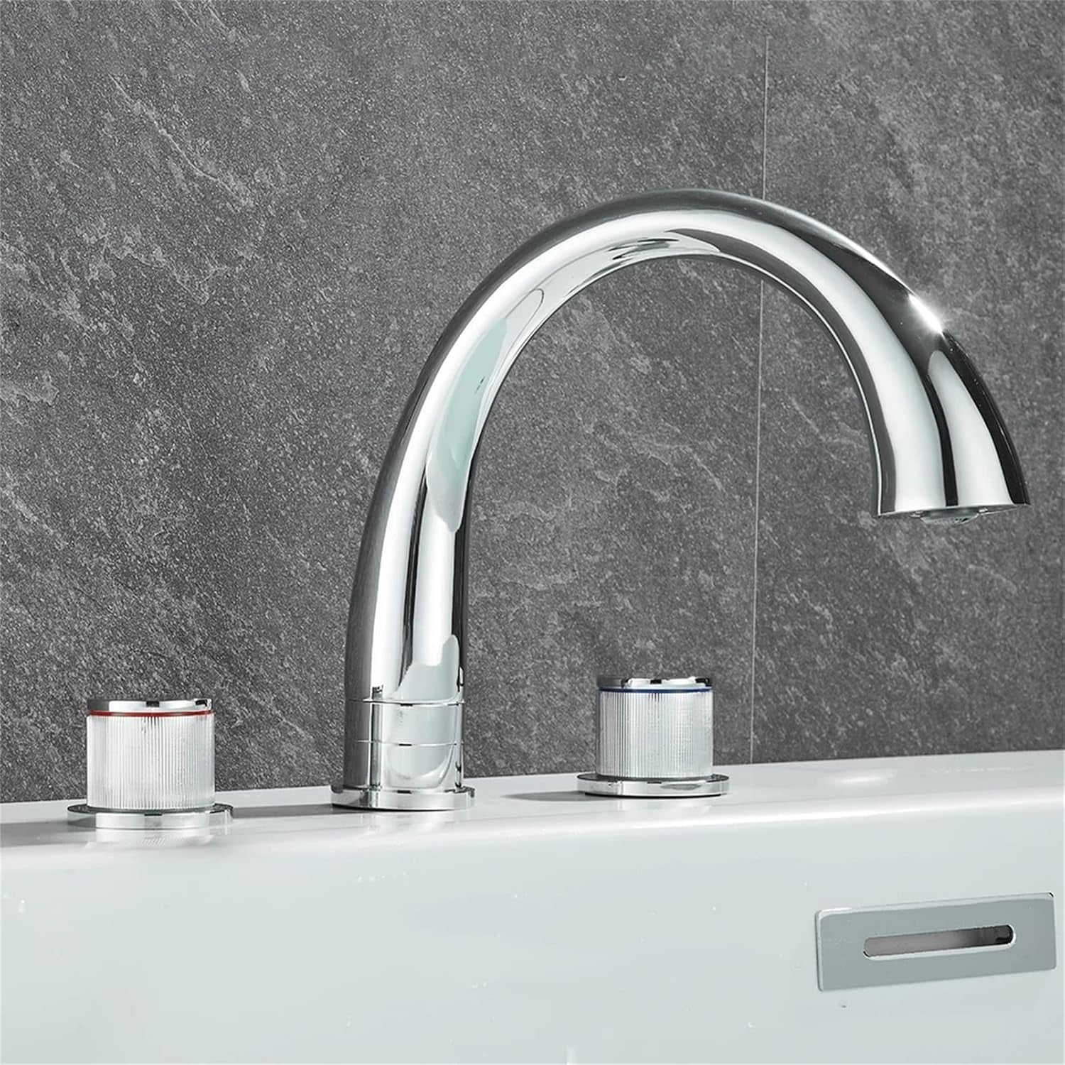 Basin Faucets 8" Widespread Retro Industrial Style Bathroom Sink ...