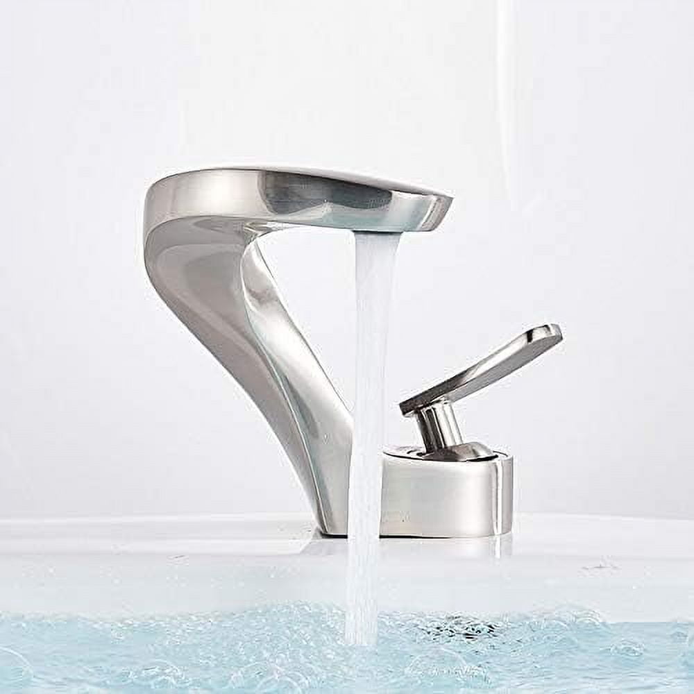 Basin Faucets Bath Basin Mixer Faucet Creative Waterfall Water Outlet ...