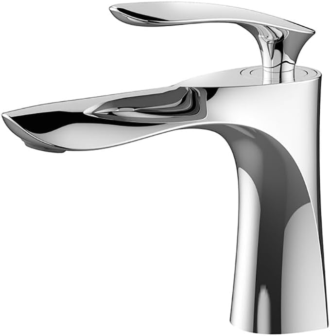 Basin Faucets Hot&Cold Short Sink Mixer Bathroom Basin Tap Brass Gold ...