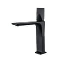 Basin Faucets Matte Black Bathroom Faucet, Hot And Cold Water Basin ...