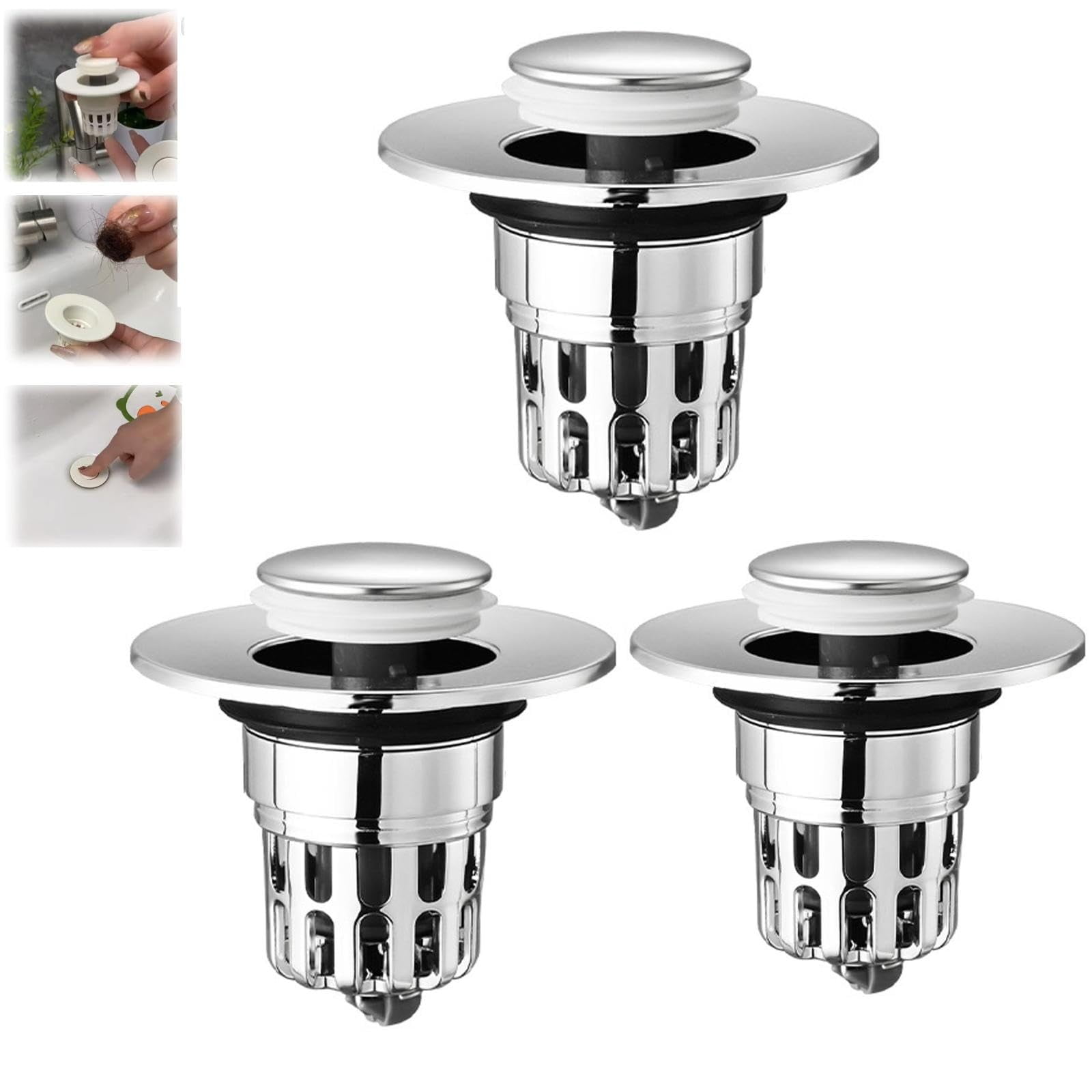 Basin Filter Plastic Basin Filter Universal Bathroom Wash Basin Drain ...