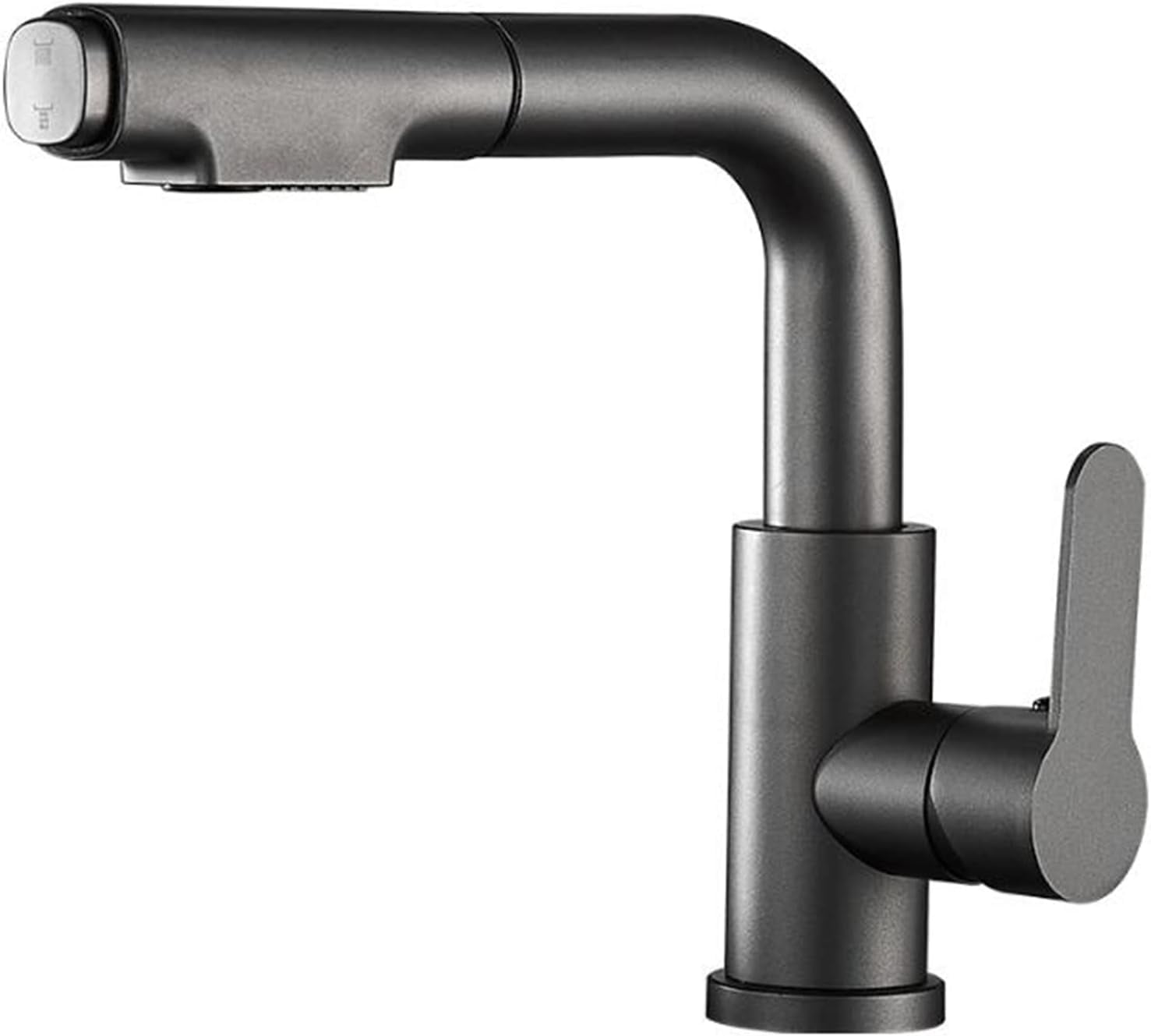 Basin Mixer Faucet with Pull Out Spray Brass Hot and Cold Water ...