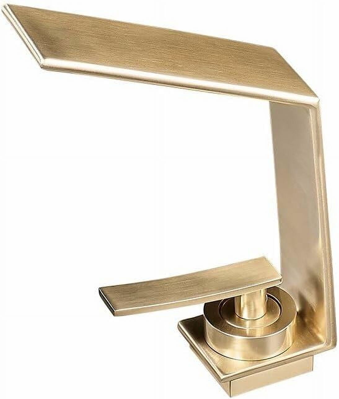 Black Basin Faucet Bathroom Modern Mixer Tap Single Hole Crane Hot&Cold ...