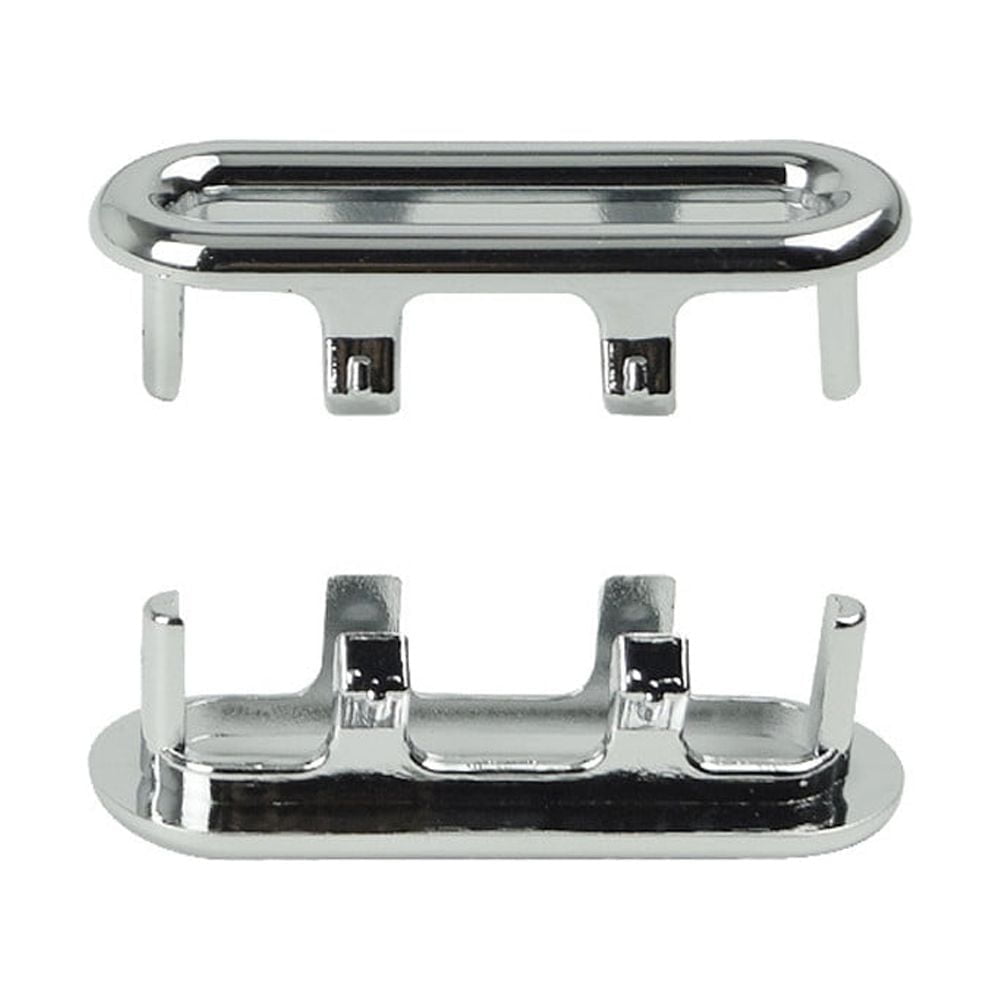 Basin Overflow Ring Silver, Oval Ring,Overflow Bathroom Ceramic Spare ...