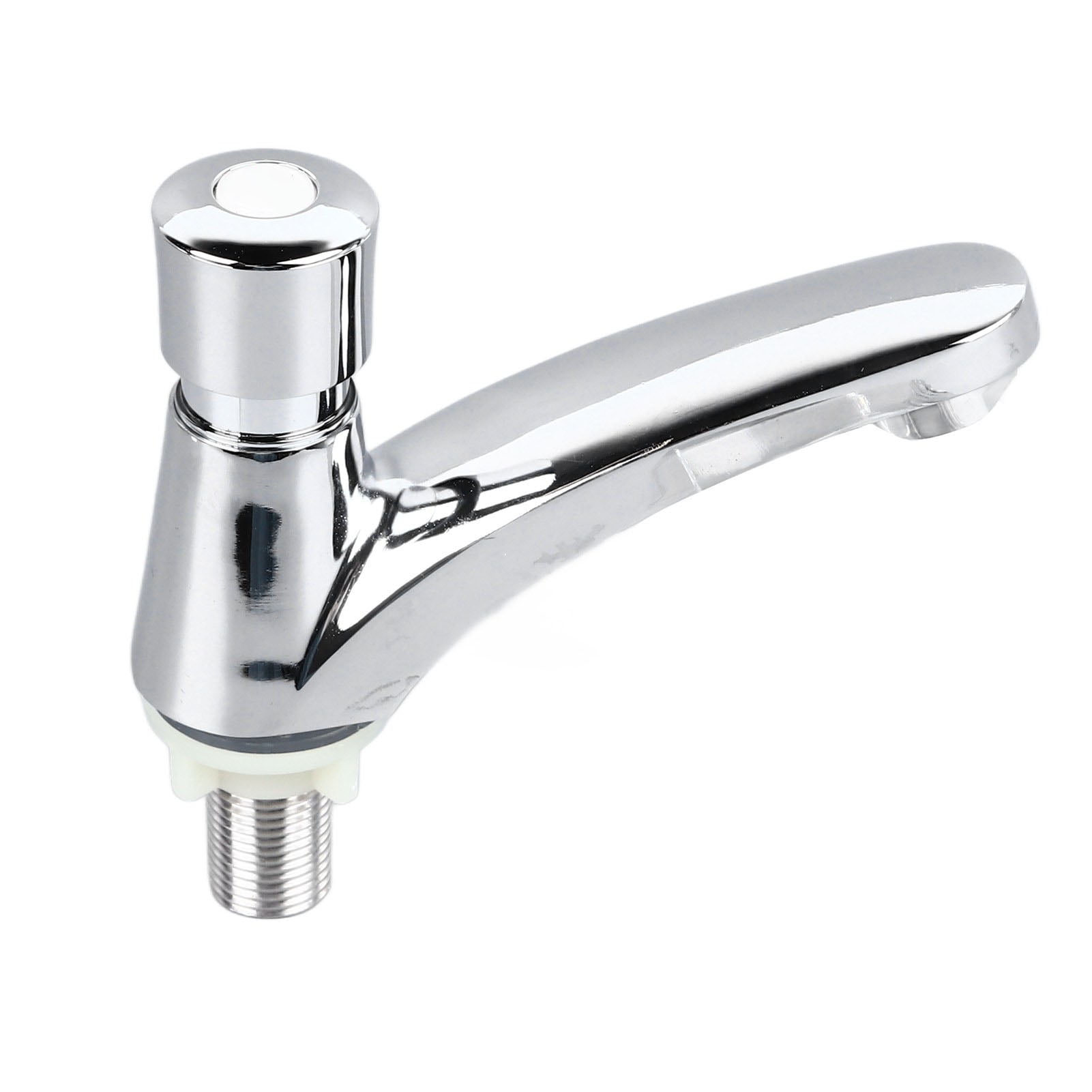 Basin Sink Faucet Push Button Design Water Saving Rugged Reliable Time ...