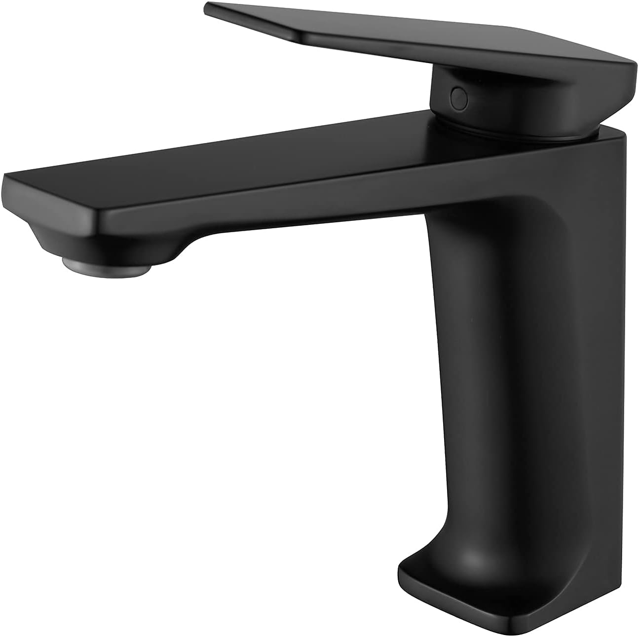 Basin Tap Single Handle Single Hole Bathroom Faucet with Hot and Cold ...