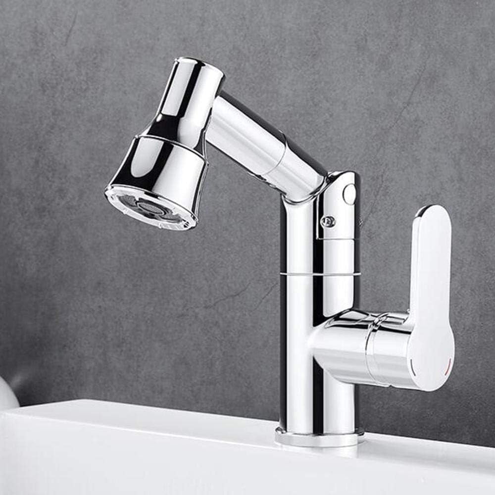 Basin Tap with Pull Out Spray Multifunctional Hot and Cold Brass ...