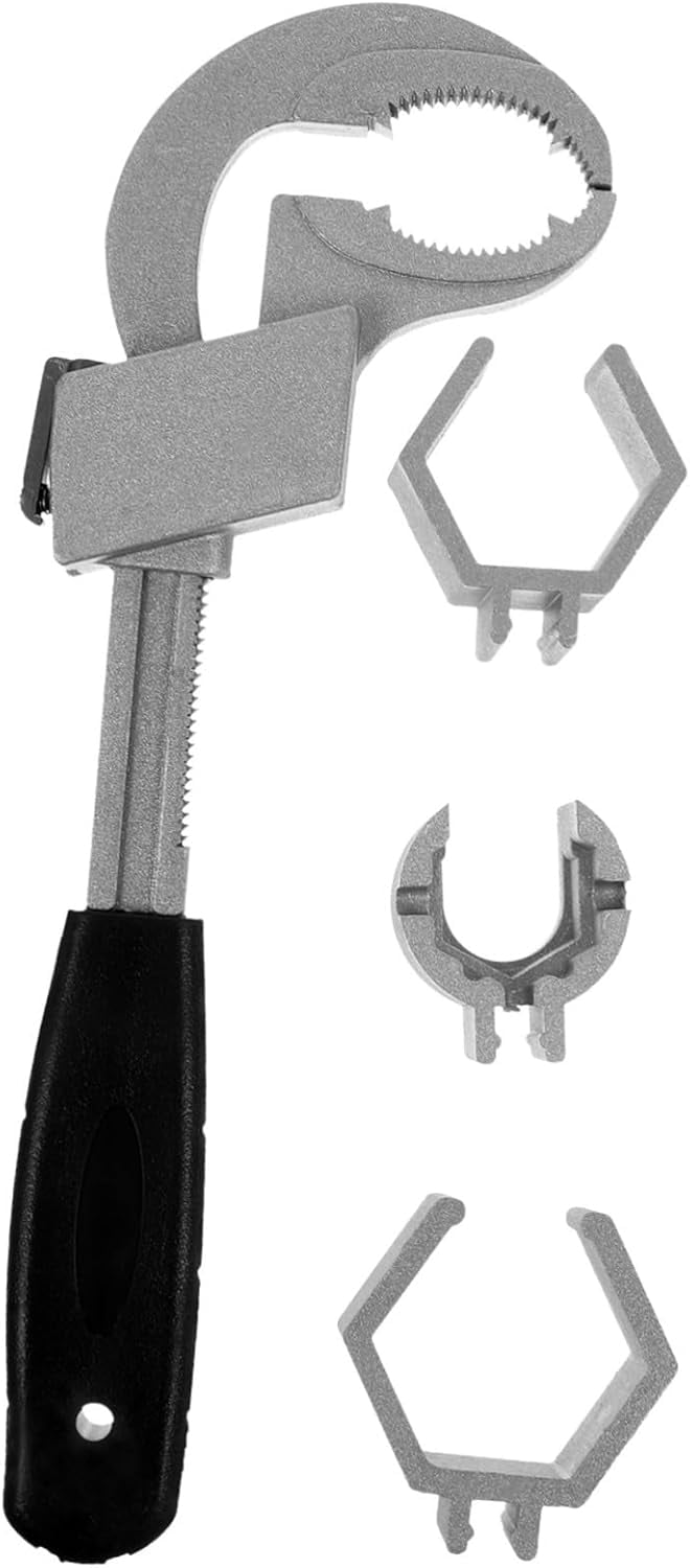 Basin Wrench 1 Set Sink Bathroom Wrench Strainer Basket Wrench Basin ...