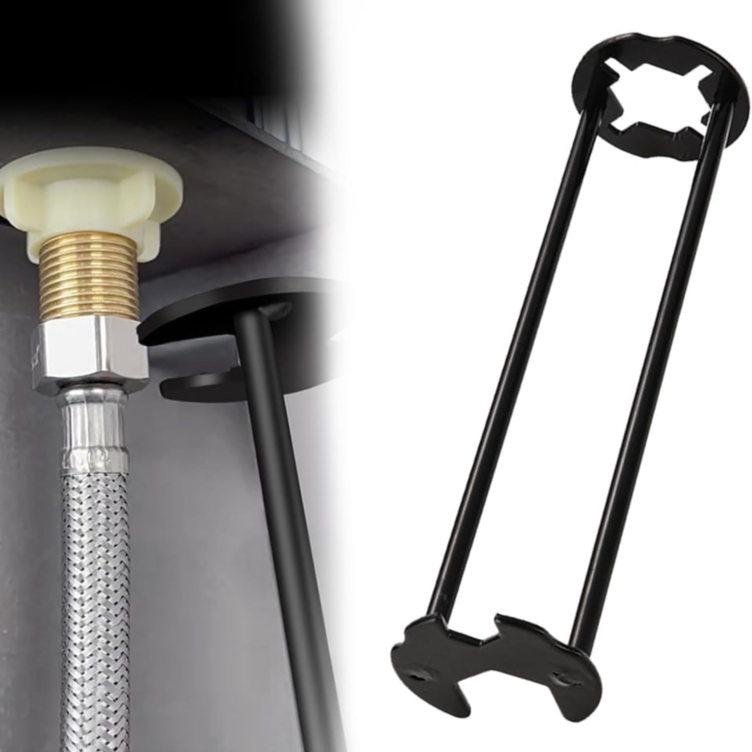Basin Wrench 2024 New Sink Wrench Set 7 Sizes Under Sink Plumbers ...