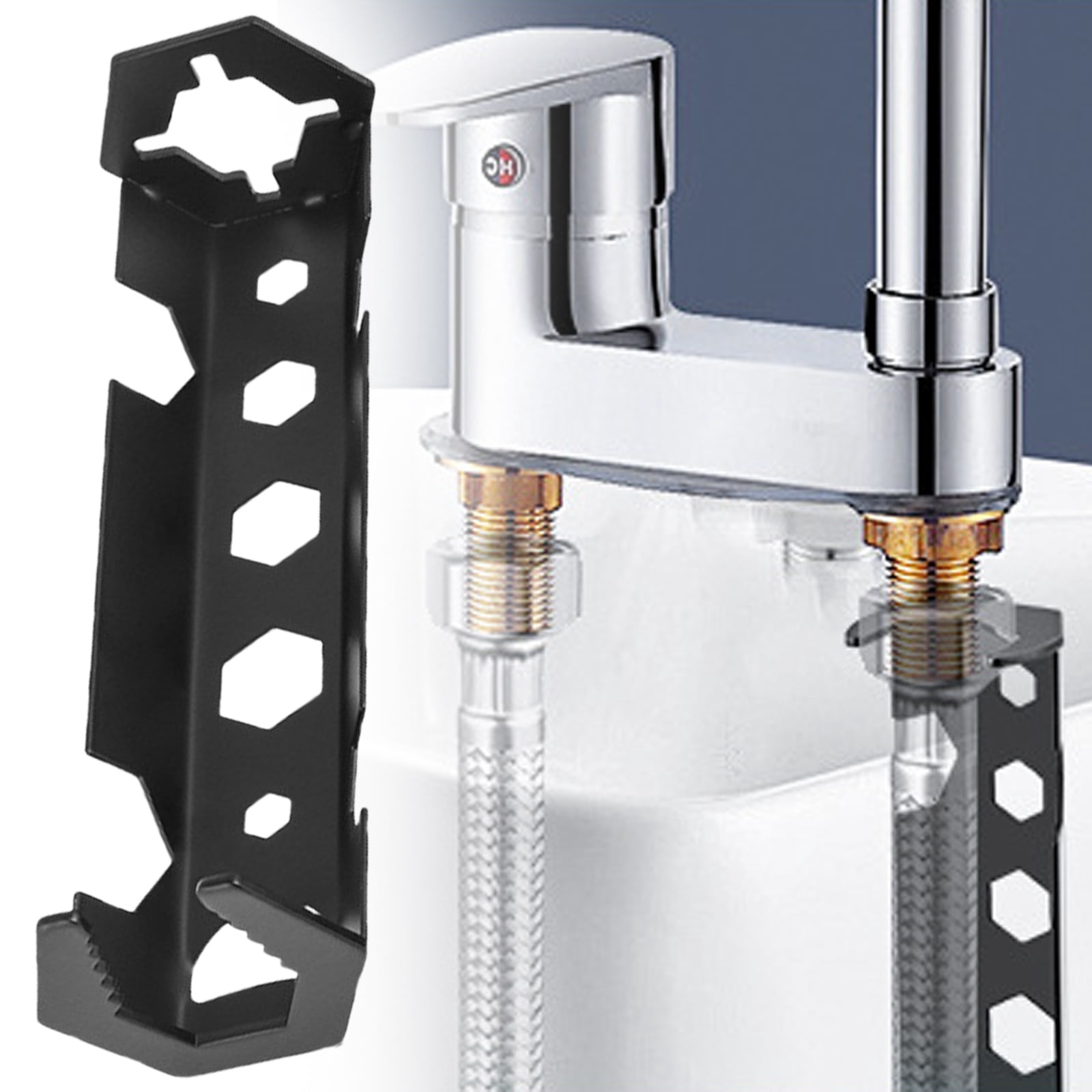 Basin Wrench Sink Tool for Plumbing Under Sink Faucet Install Removal ...