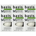 Basis Gentle Fragrance-Free Unscented Sensitive Skin Cleansing Bar Soap, 4 Oz, Pack of 6 ...