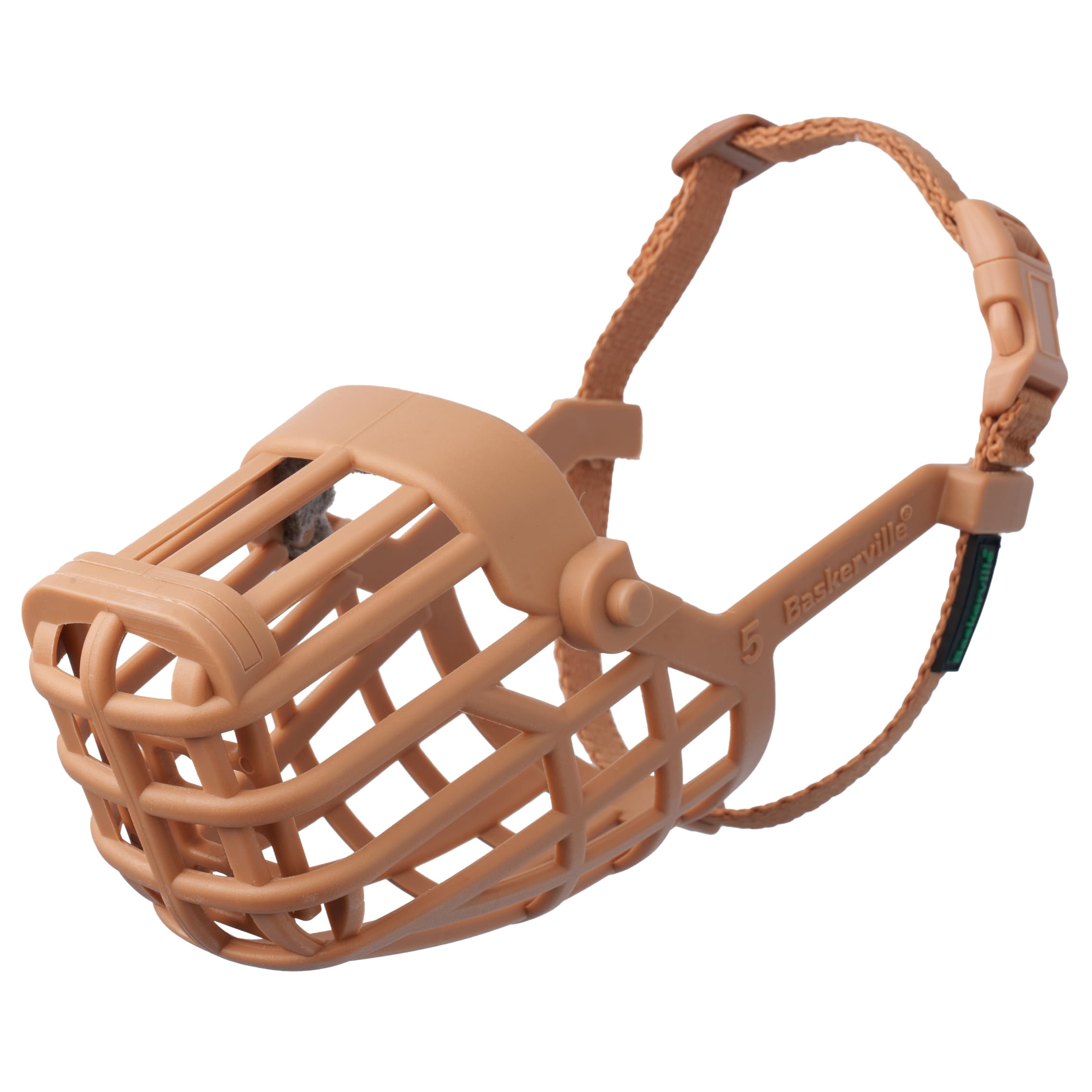 Baskerville Classic Basket Muzzle AKF18 - Dog can Pant Prevents Biting ...