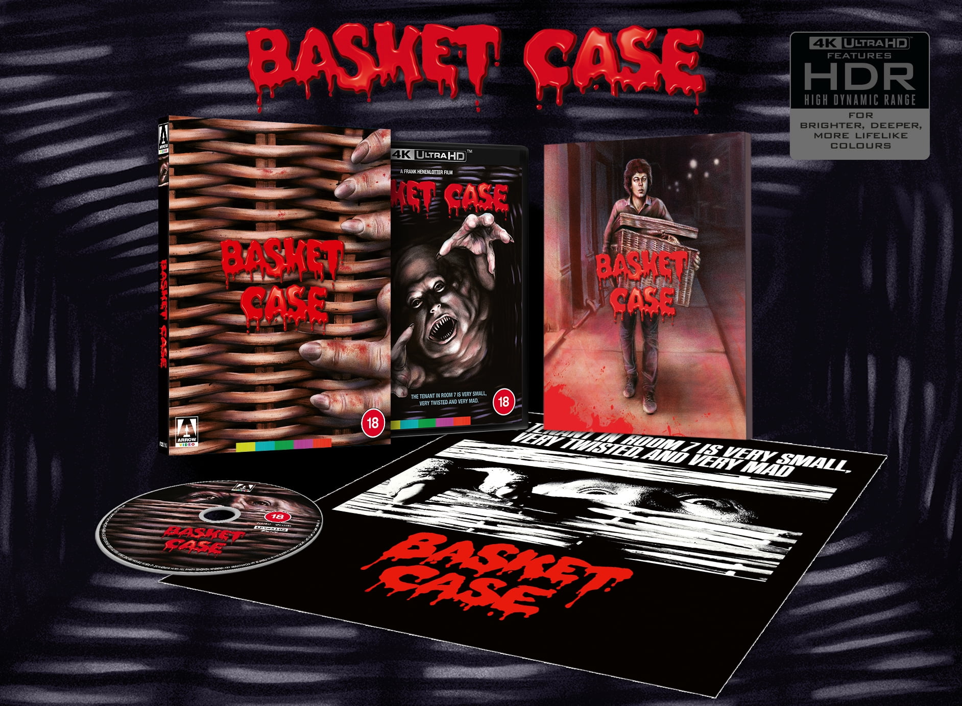 Basket Case Limited Edition (4K Ultra HD) Region Free - Walmart.com