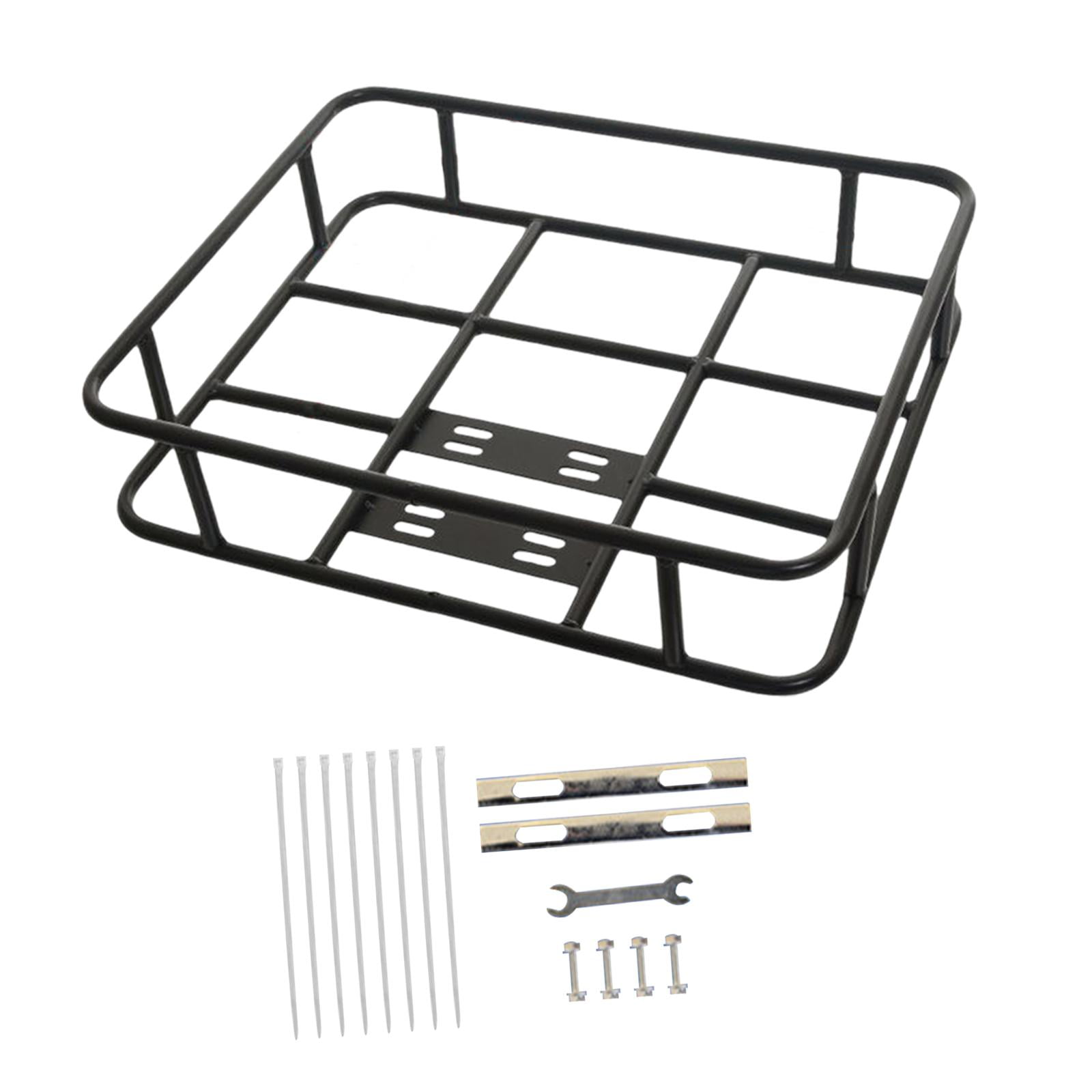 Basket Front Bike Basket Large Capacity Front Rear Hanging Bike Cargo ...