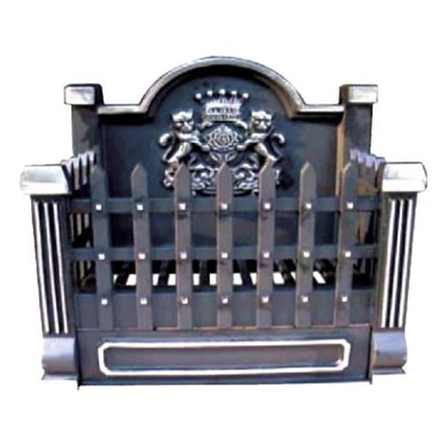 Basket Grate with Fire Back, Black - Walmart.com