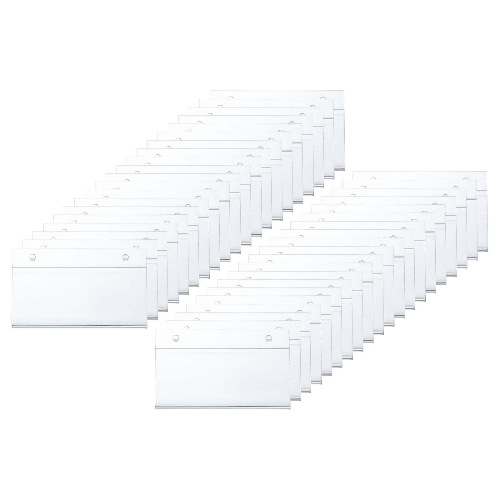 Basket Label Holder, Wire Shelf Label Holder Plastic Label Clips ...