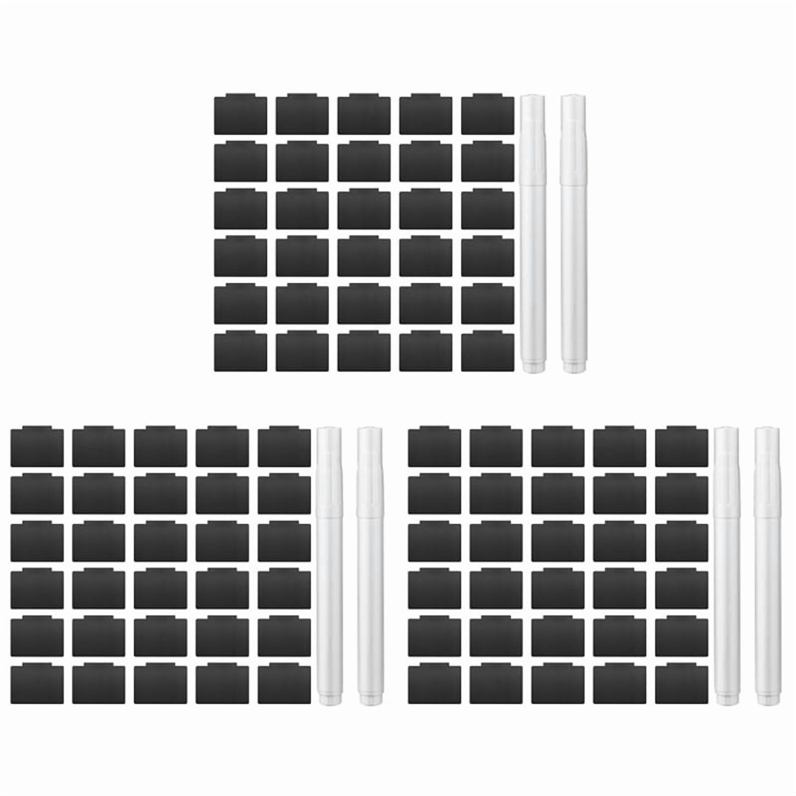 Basket Labels Clip on for Storage Bins - Plastic Removable Basket Bin ...