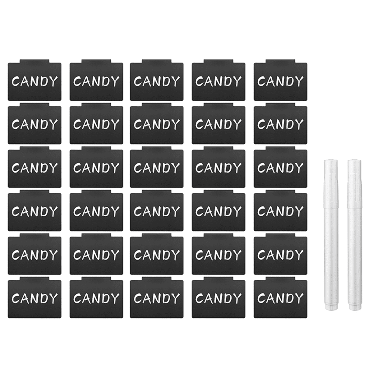 Basket Labels Clip on for Storage Bins - Plastic Removable Bin Dry ...