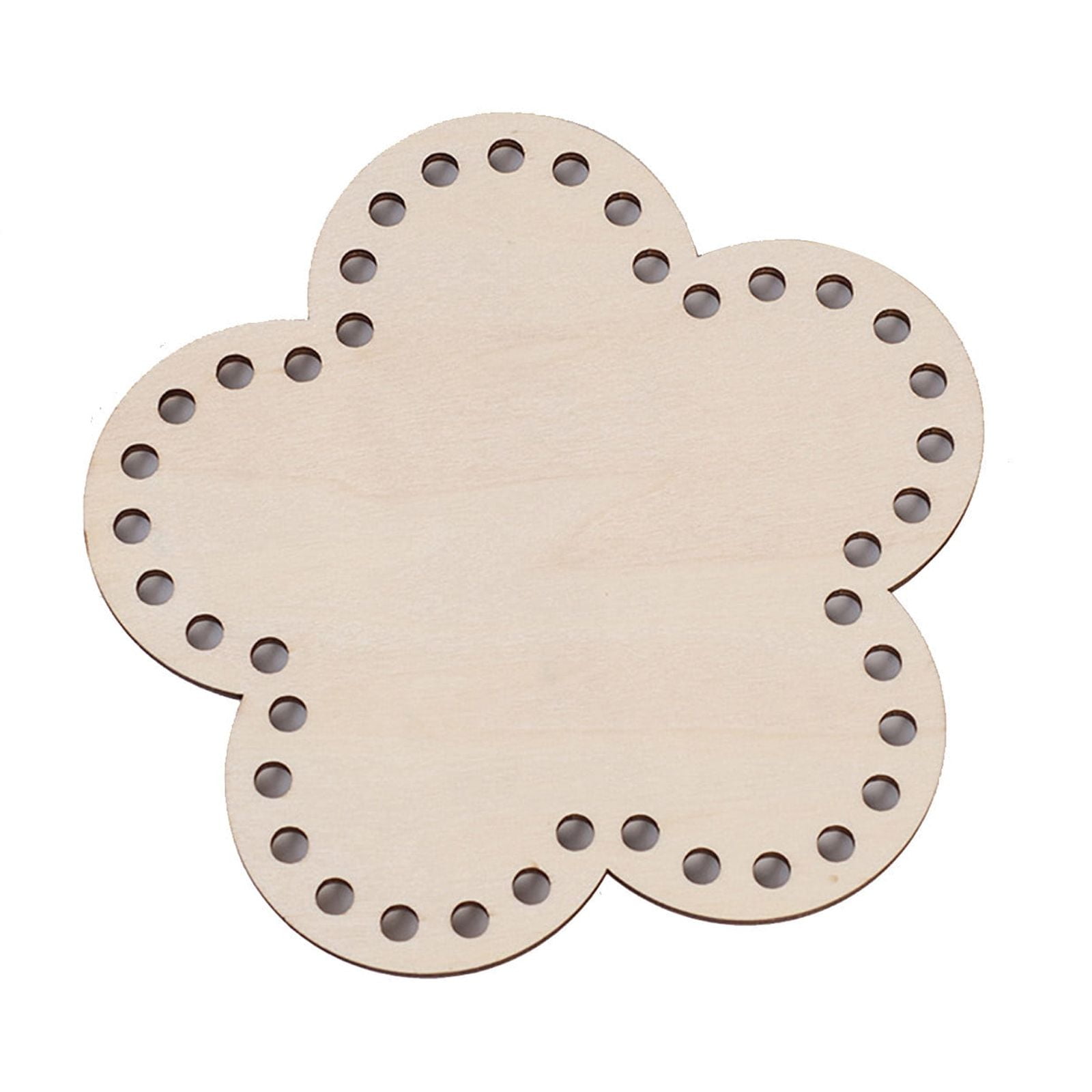 Basket Making Kit,Crochet Basket,Wooden Round Hollow Bag Base DIY ...