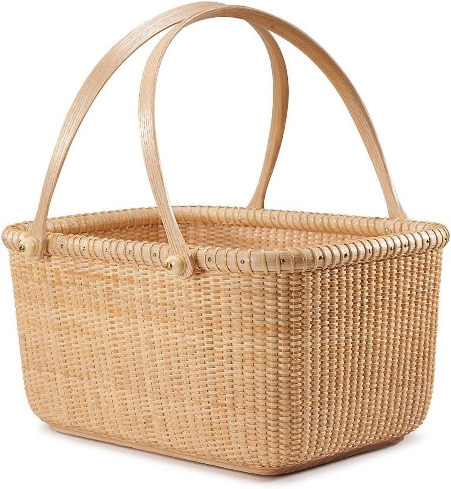 Basket Personal Tote Fruit Plates Storage Basket, Desktop Organizer ...