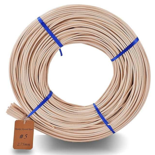 Walmart #5 2.75mm Basket Round Reed Coil for DIY Crafts, Chair Making ...