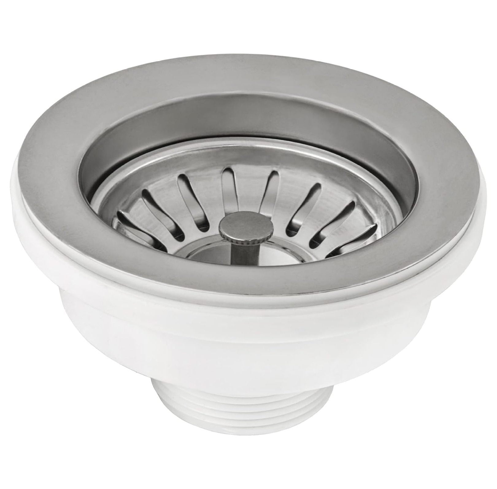 Basket Strainer for Thick Fireclay Kitchen Sink Drain Assembly ...