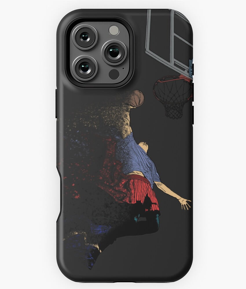 Basket V2 01 Basketball Sports Fan Art Phone Case for iPhone 16 15 14 ...