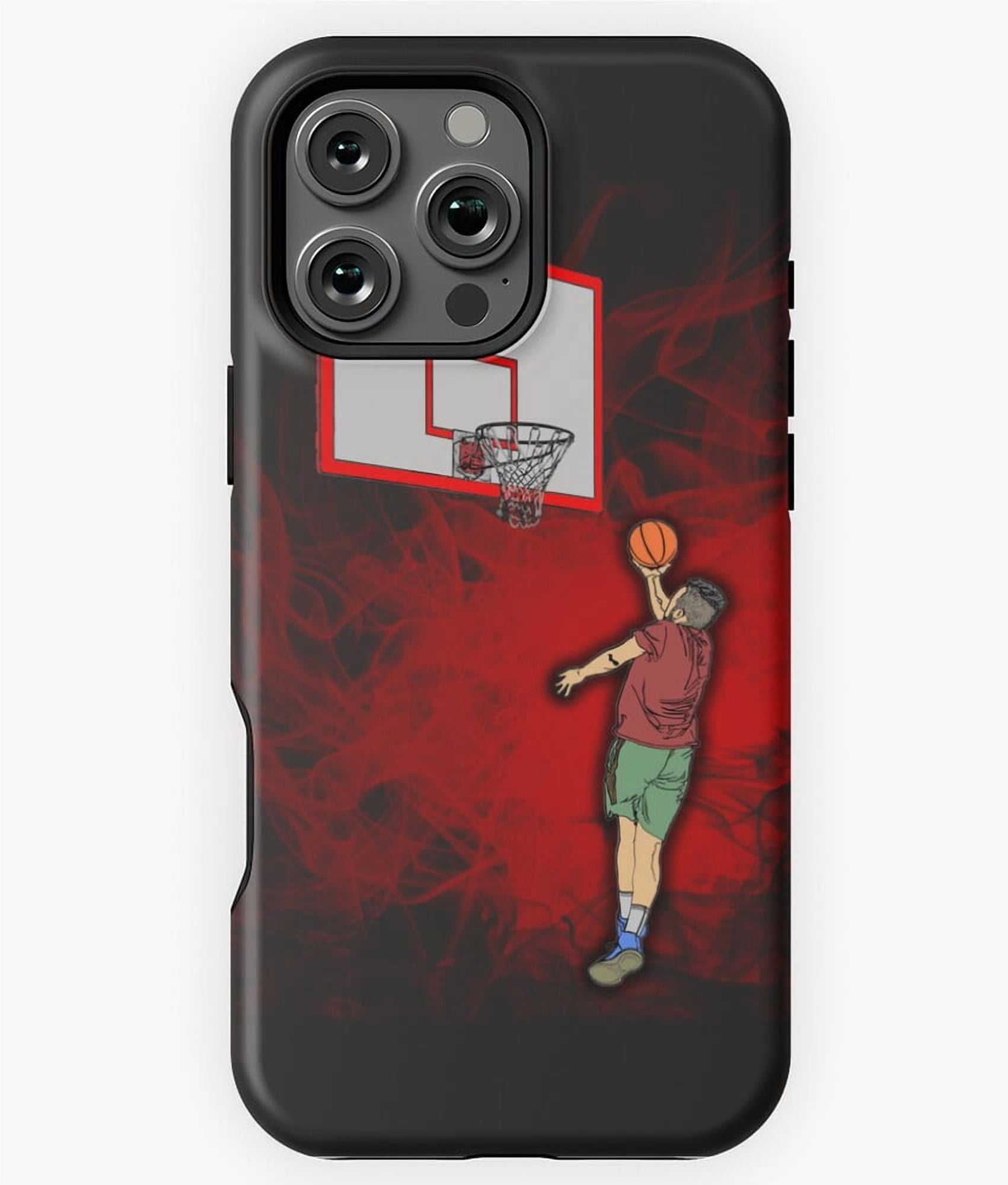 Basket V5 10 Basketball Sports Fan Art Phone Case for iPhone 16 15 14 ...