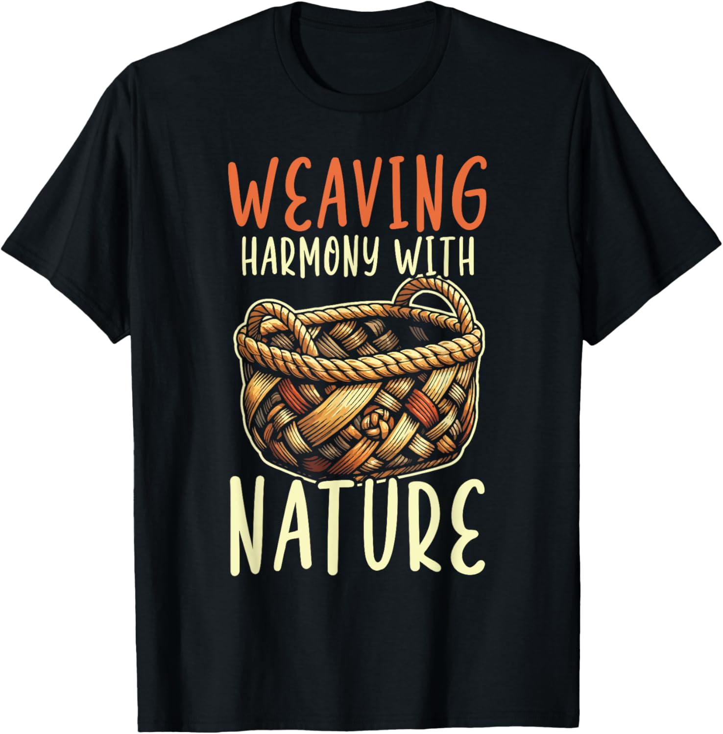 Basket Weaving Modern Quilting Basket Weaver T-Shirt - Walmart.com