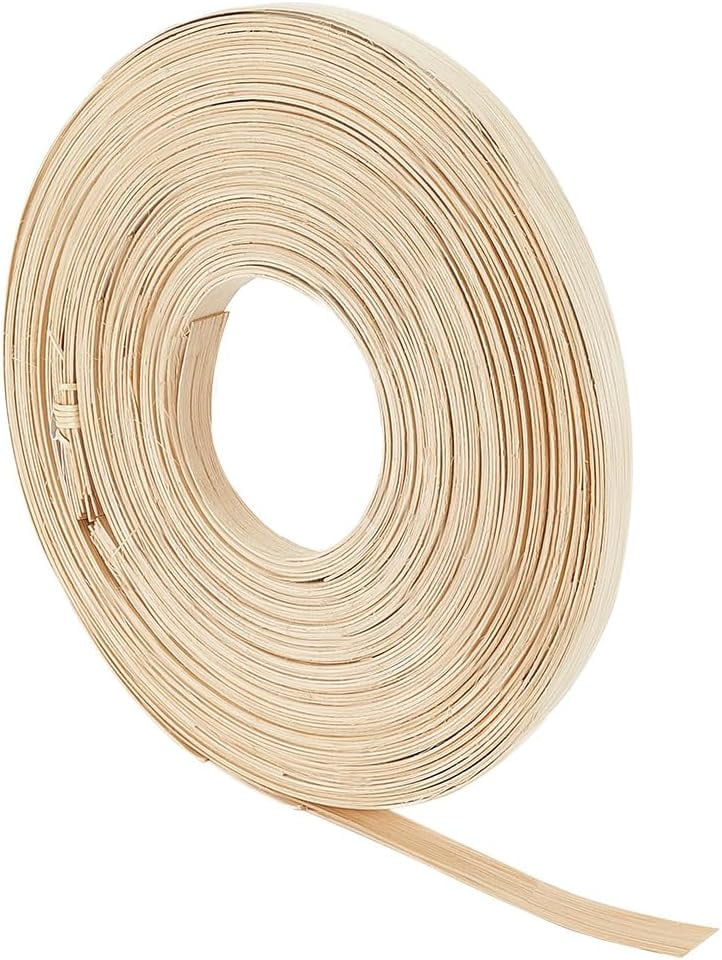 Basket Weaving Reed 500g/roll Flat Reed Coil Thin Flat Cane Reed Coil ...