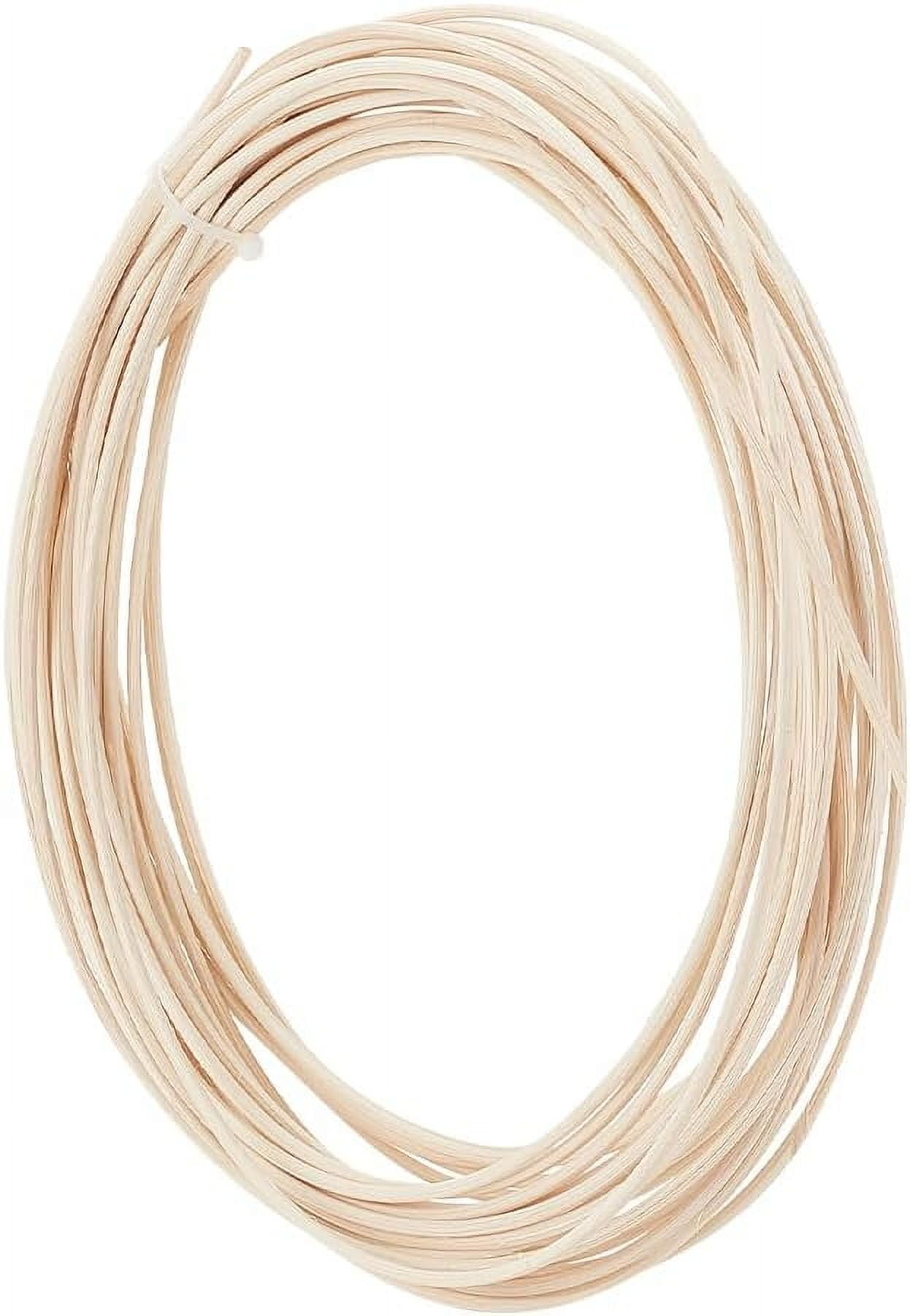 Basket Weaving Round Reed 0.1 Inch 197 Feet Basket Weaving Cane Wicker ...