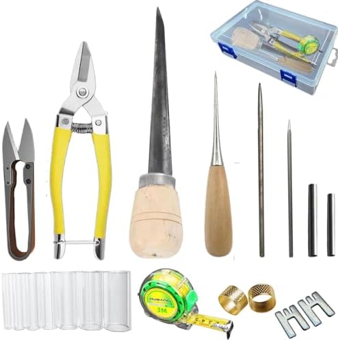 Basket Weaving Tools kit, 20 Pcs Basket Weaving Supplies with User ...