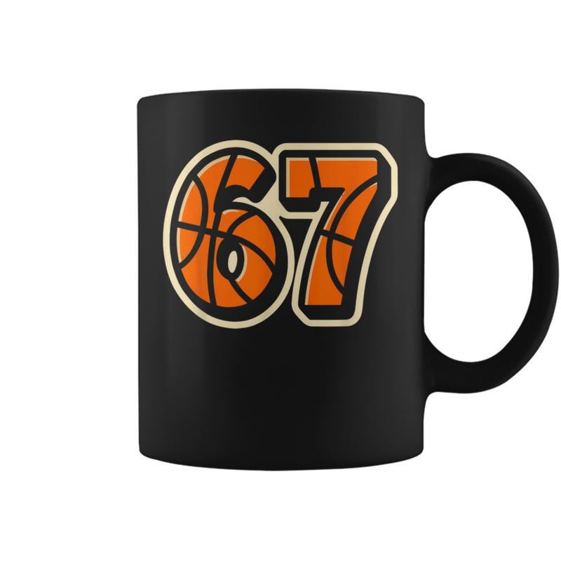 Basketball 67 Six Seven Gen Alpha Slang Coffee Mugs - Walmart.com