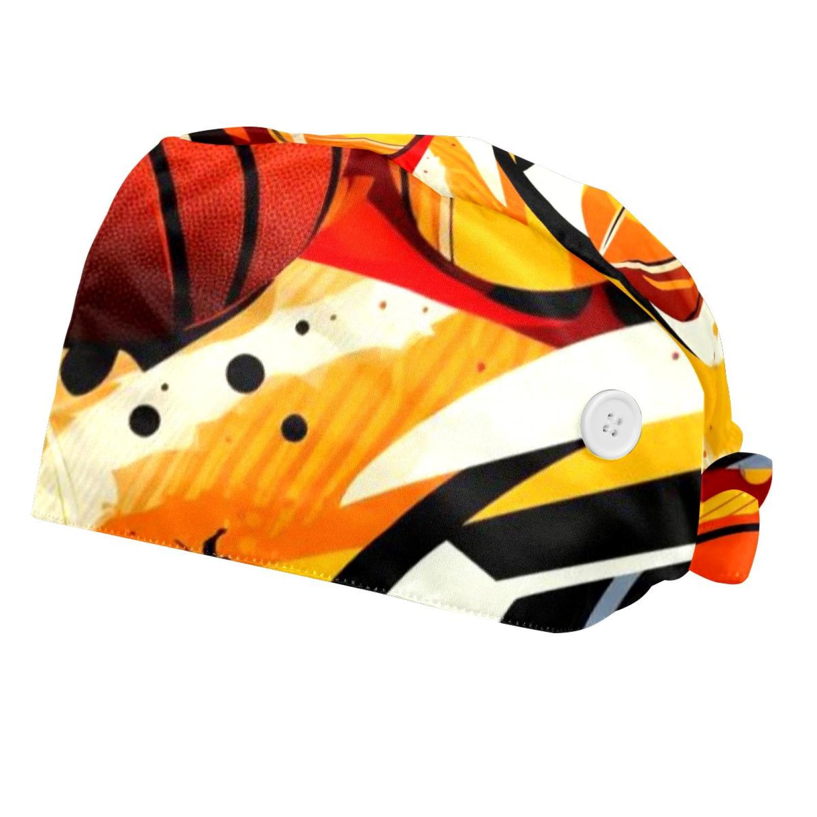 Basketball Adjustable Women Working Caps with Buttons One Size Fits All ...