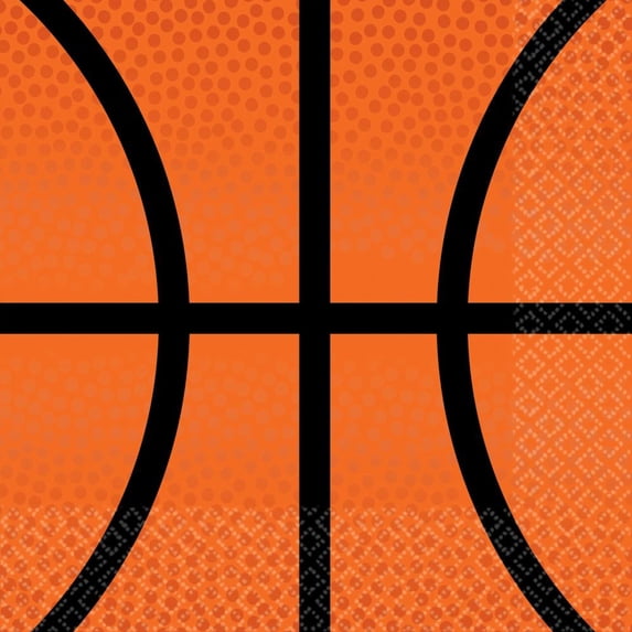 Basketball Alley Oop Paper Beverage Napkins 40 Per Pack - Walmart.com