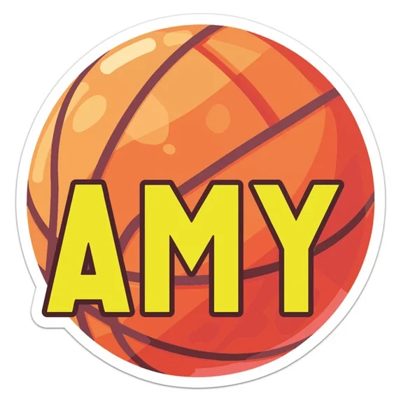 Basketball Amy Sticker Phone Decal Water Bottle Stickers Car Decals ...