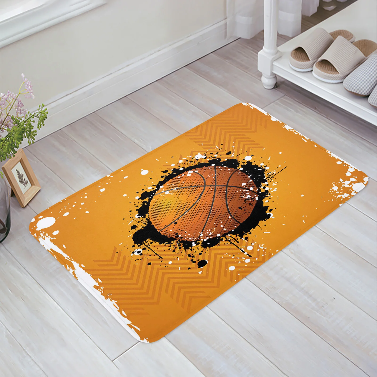 Basketball Arena Ball Stadium Floor Mat Entrance Door Mat Living Room ...