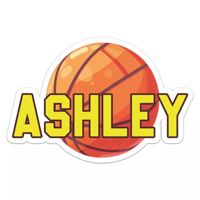 Basketball Ashley Sticker Phone Decal Water Bottle Stickers Car Decals ...