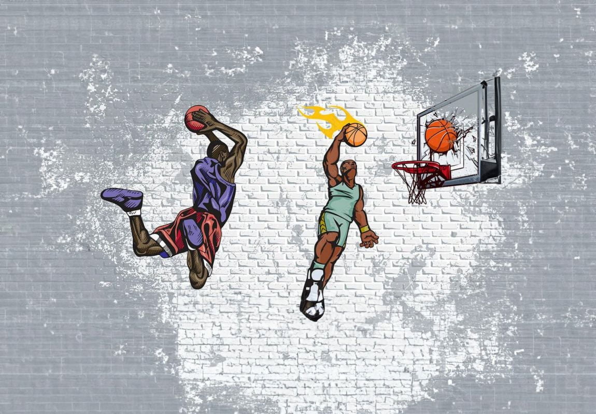 Basketball Background Add Charm Your Special Day Custom Birthday ...