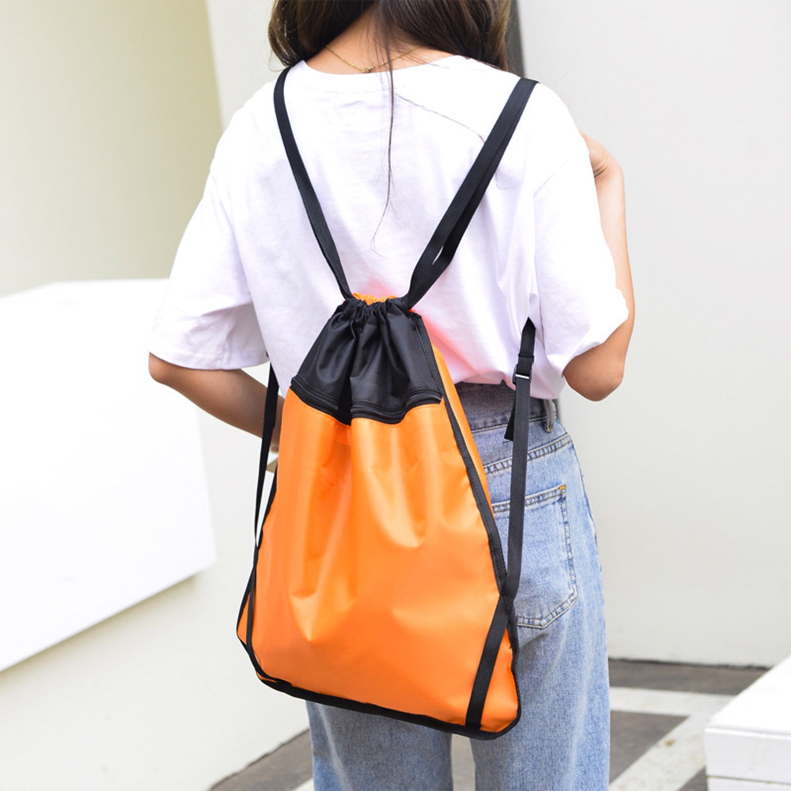 Basketball Bag Backpack Large Capacity Fitness Swimming Bag Drawstring ...