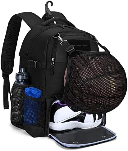 Basketball Bag Backpack, Soccer Bag Backpack with External Ball Net ...