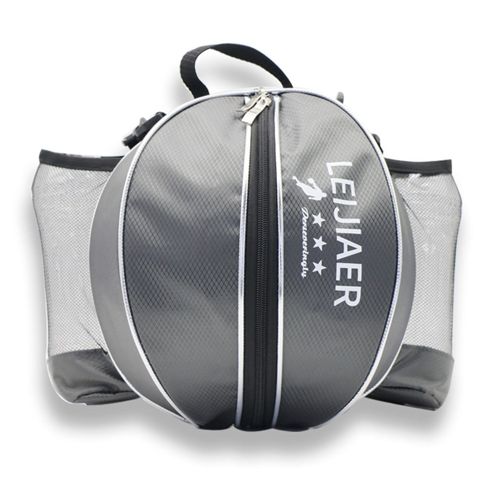 Basketball Bag with Adjustable Shoulder Strap Portable Football Carrier ...