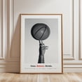 Basketball Balance Focus Motivation Minimal Sports Photo, Unframed ...