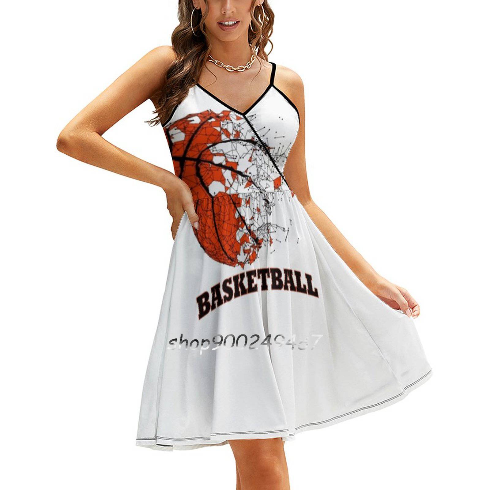Basketball Ball Basketball Ball Symbol Sport Sports And Flare Dress ...